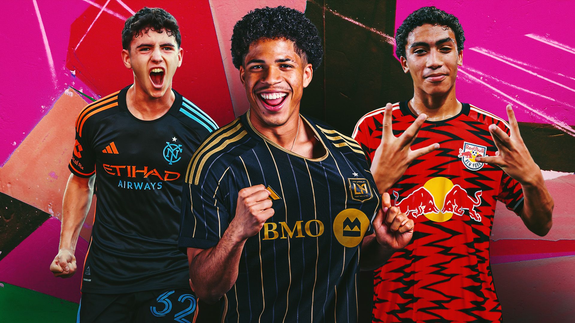 New York Red Bulls’ Julian Hall, LAFC’s David Martinez, and NYCFC’s Johnny Shore among highly ...